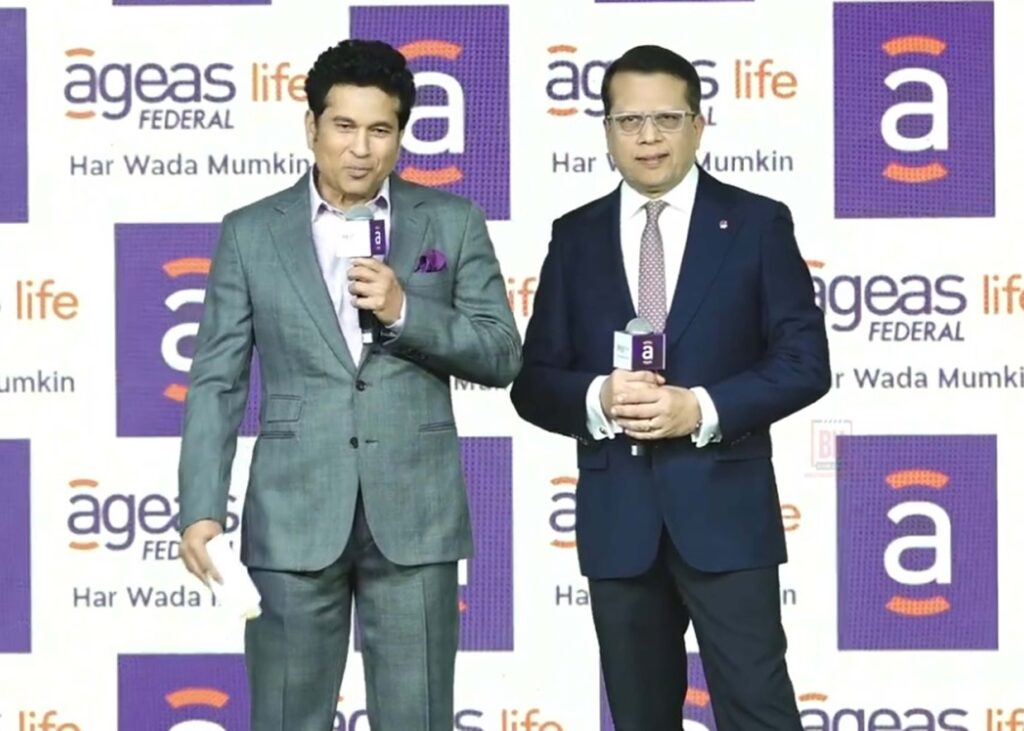 Ageas Federal Life Insurance Unveils New Brand Identity; Sachin ...