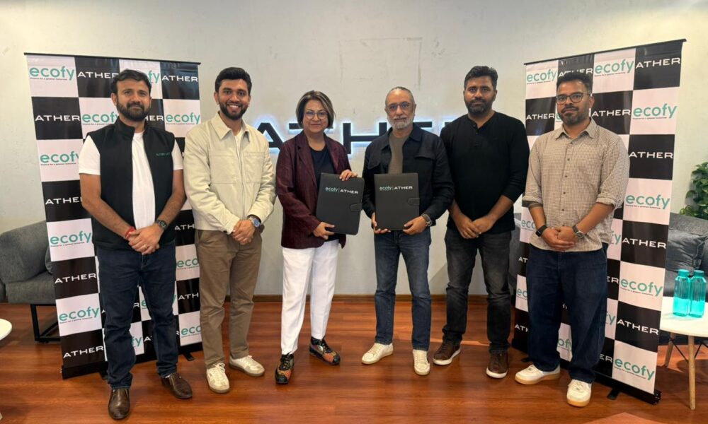 Ecofy partners with Ather Energy to accelerate EV adoption in India ...